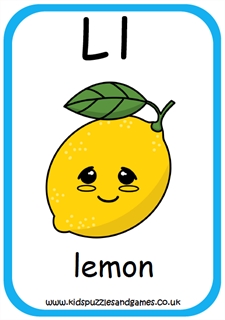 Food A-Z - Kids Puzzles and Games